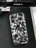 Чехол на Apple iPhone 16 / Айфон 16 с принтом "Черная сетка"