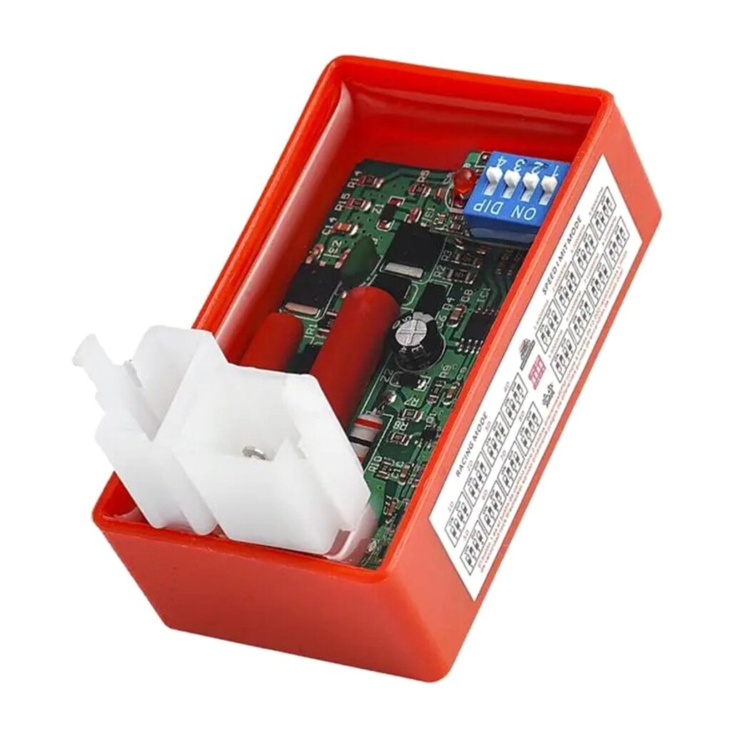 Регулируемый 6-контактный CDI блок с DIP переключателем для двигателей 110CC 300CC