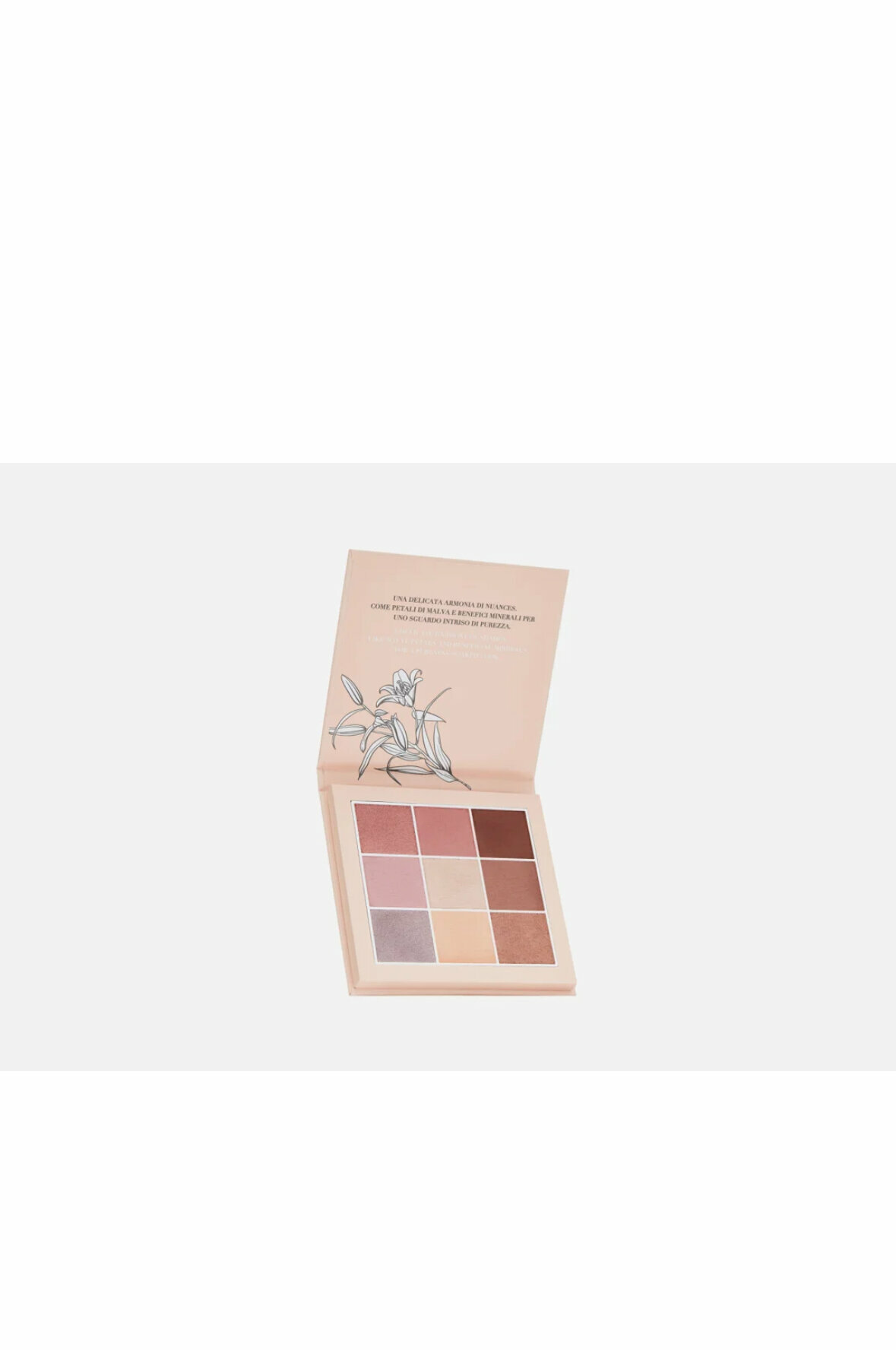 Палетка теней ASTRA Make-Up "Pure Beauty Eyes Palette", минеральные, гипоаллергенные, матовые