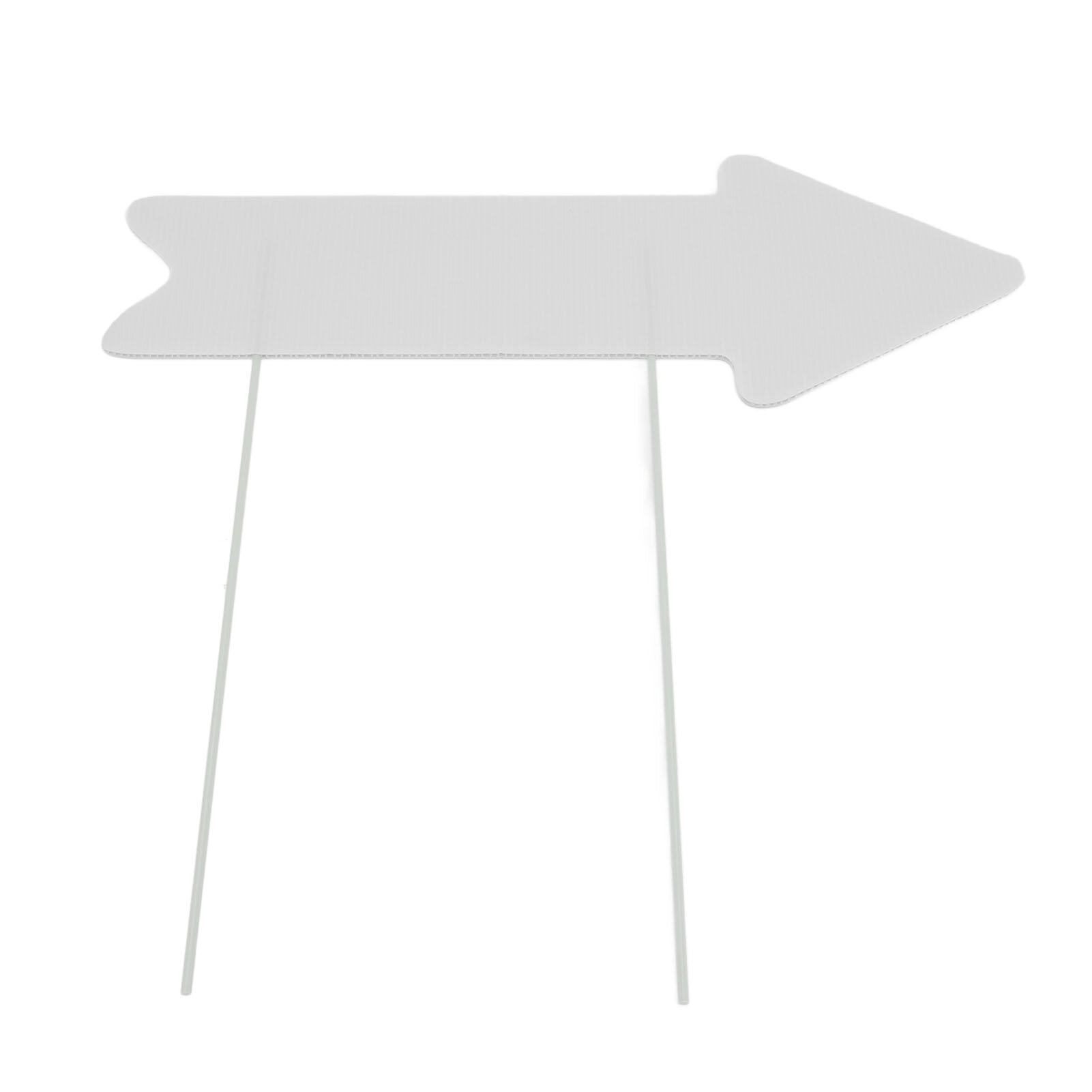 Пустые знаки со стрелками и кольями, двухсторонние водонепроницаемые указатели для декора свадебной вечеринки