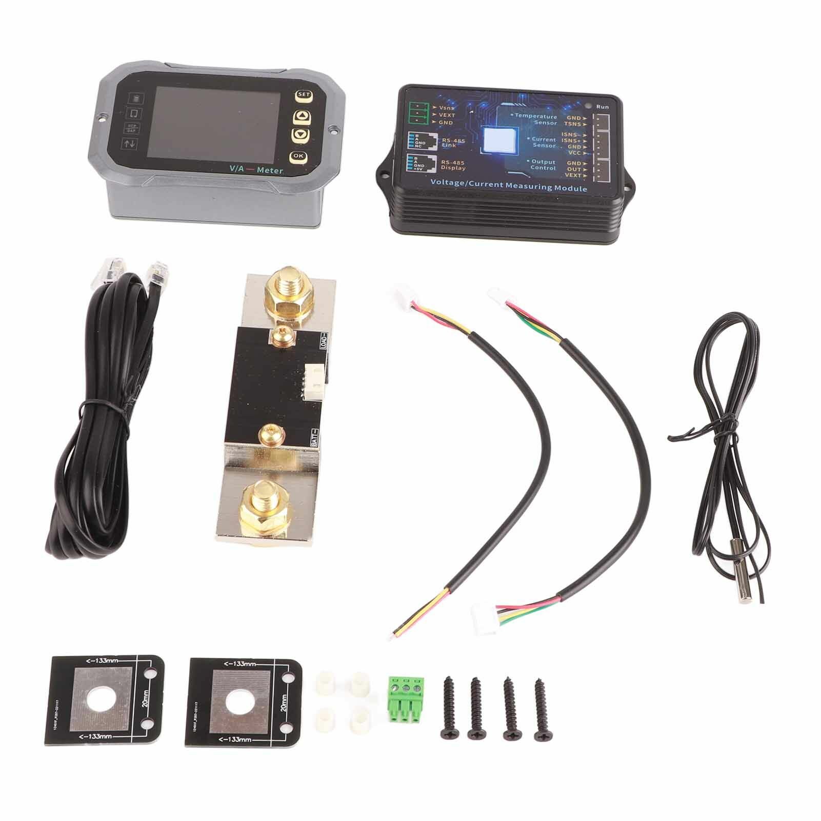 Тестер батареи Вольтметр Амперметр Кулометр Индикатор емкости