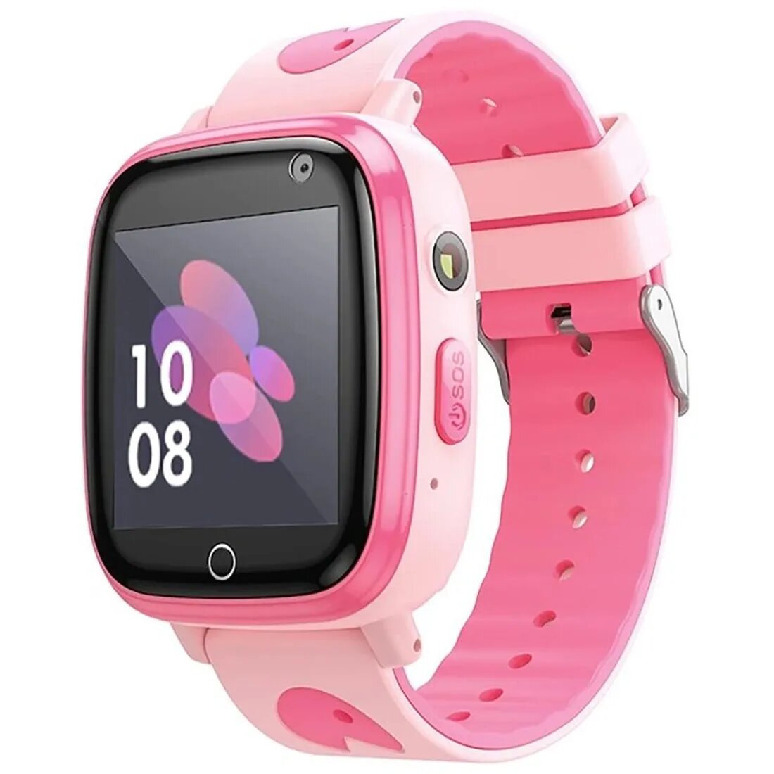 Детские смарт-часы c gps HOCO Y100 розовый