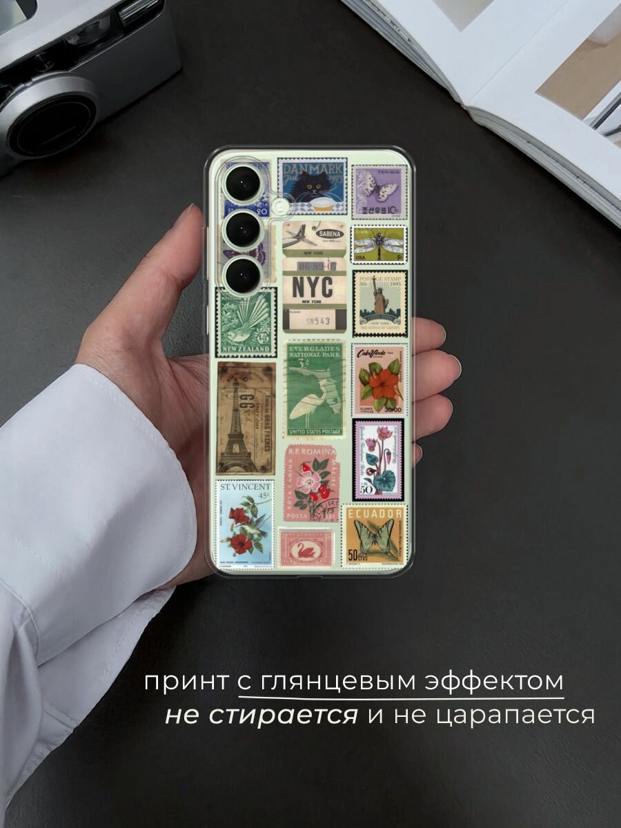 Чехол на Samsung Galaxy S25 Plus / Самсунг S25 Плюс с принтом Марки — фото 1