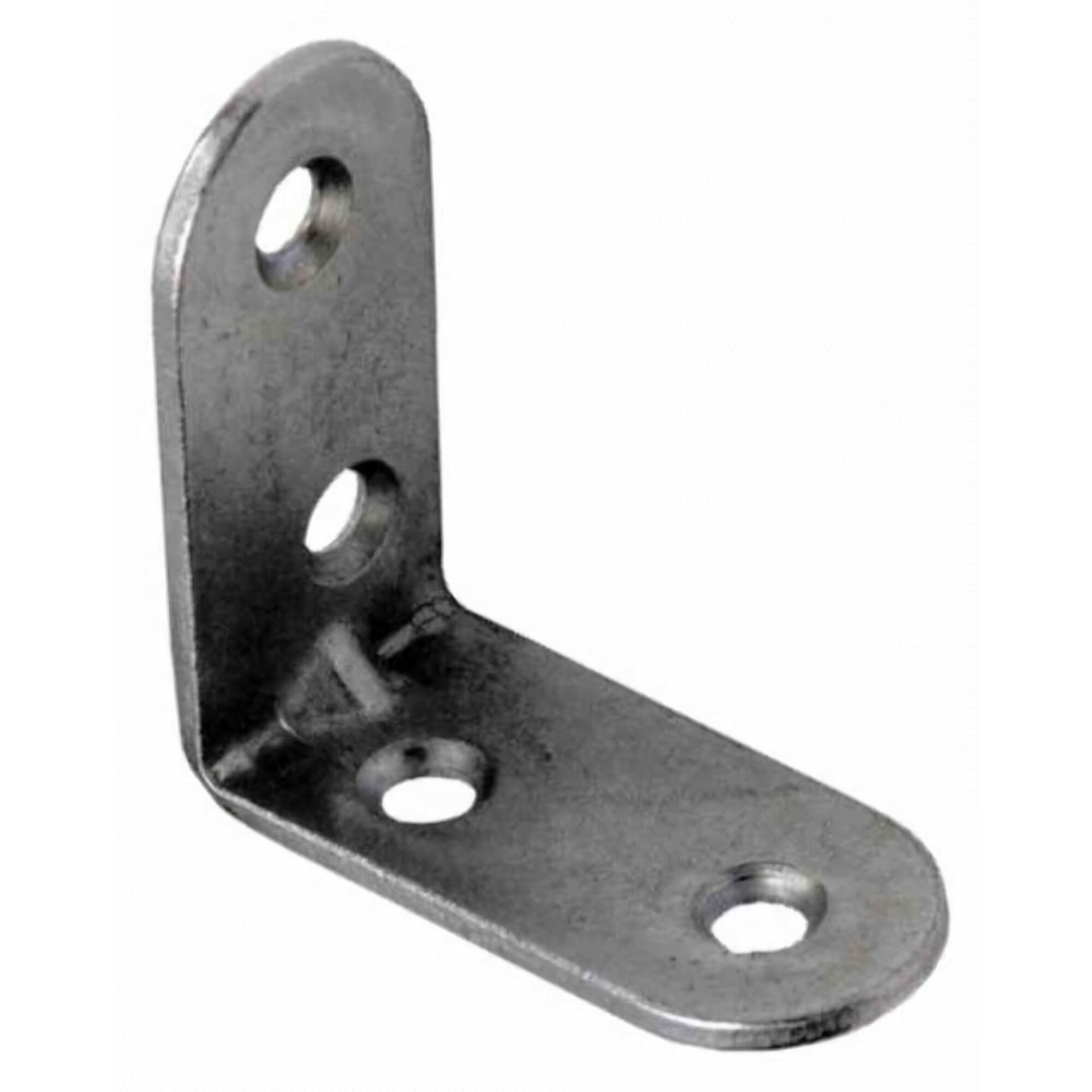 Уголок мебельный усиленный, 40х40х20 мм, 90 градусов, оцинкованный