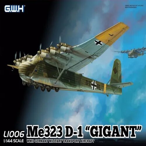 Great WaLL Hobby 1/144 L1006 немецкий me323 d-1 гигант высочайшее качество самолеты