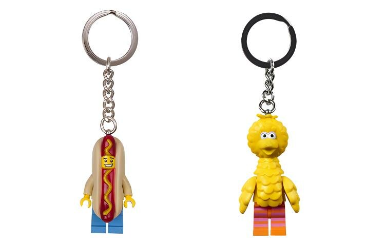 LEGO Hot Dog BIG Bird Брелок Фигурки для конструкторов 0 300 шт. 853571+854194