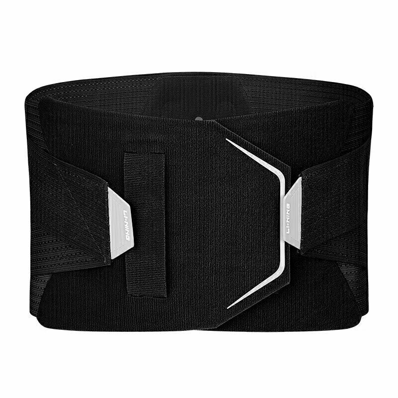 Бандаж для спины унисекс LiNing, черный, размер L EU