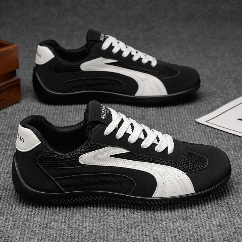 AIS Ботинки осень Мужчины подростки Без шнуровки Кожа