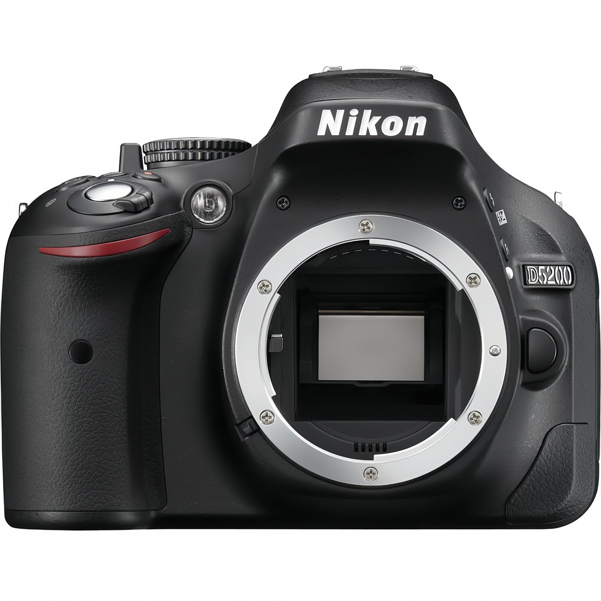 Зеркальный фотоаппарат Nikon D5200 body, 24,1 МП, APS-C, Expeed , байонет F, серийная съёмка 5 к/с.