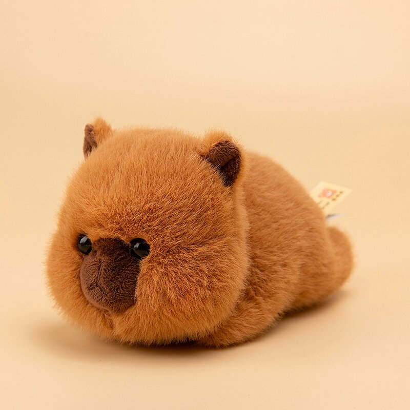 Милая плюшевая игрушка-свинка Капи в виде слона, очень очаровательная кукла-подушка на запястье, кукла-компаньон для