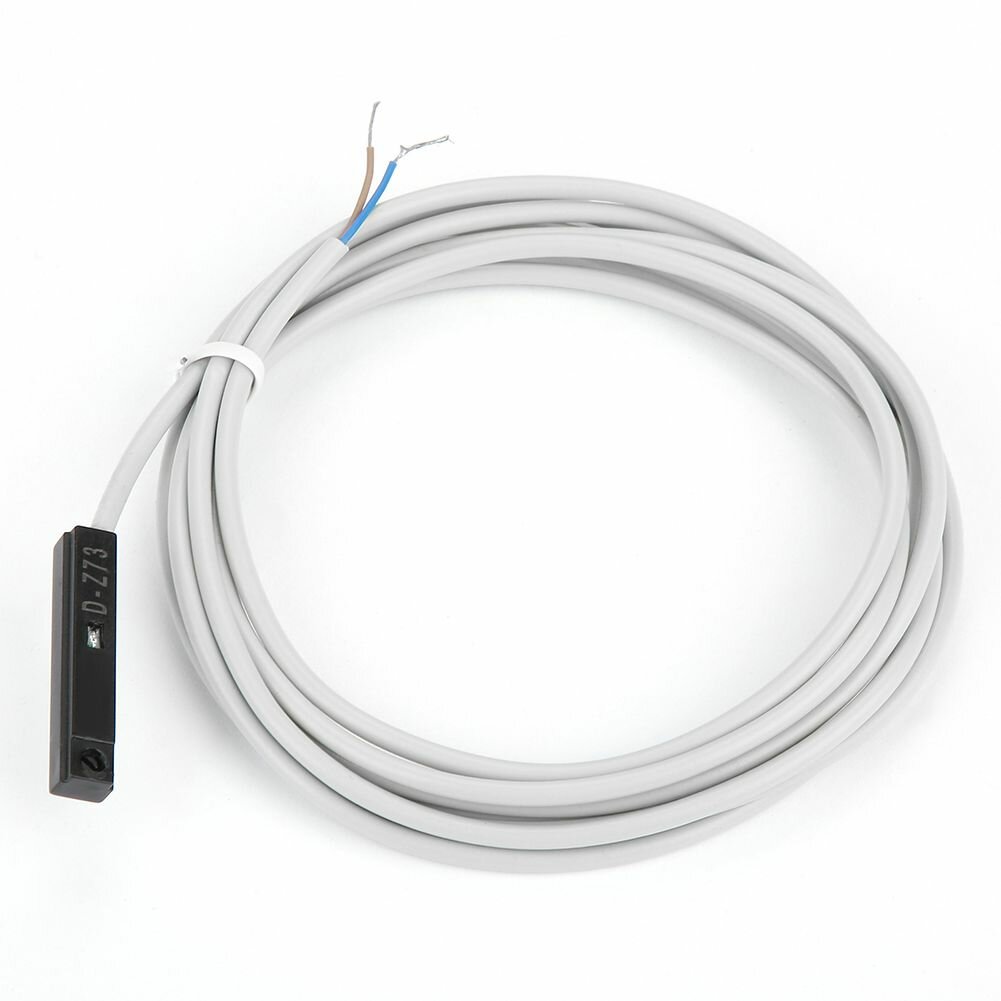 Датчик магнитного геркона D-Z73 для пневматического цилиндра, постоянный ток, переменный ток, 5 240 В, высокочувствительный магнитный датчик приближения