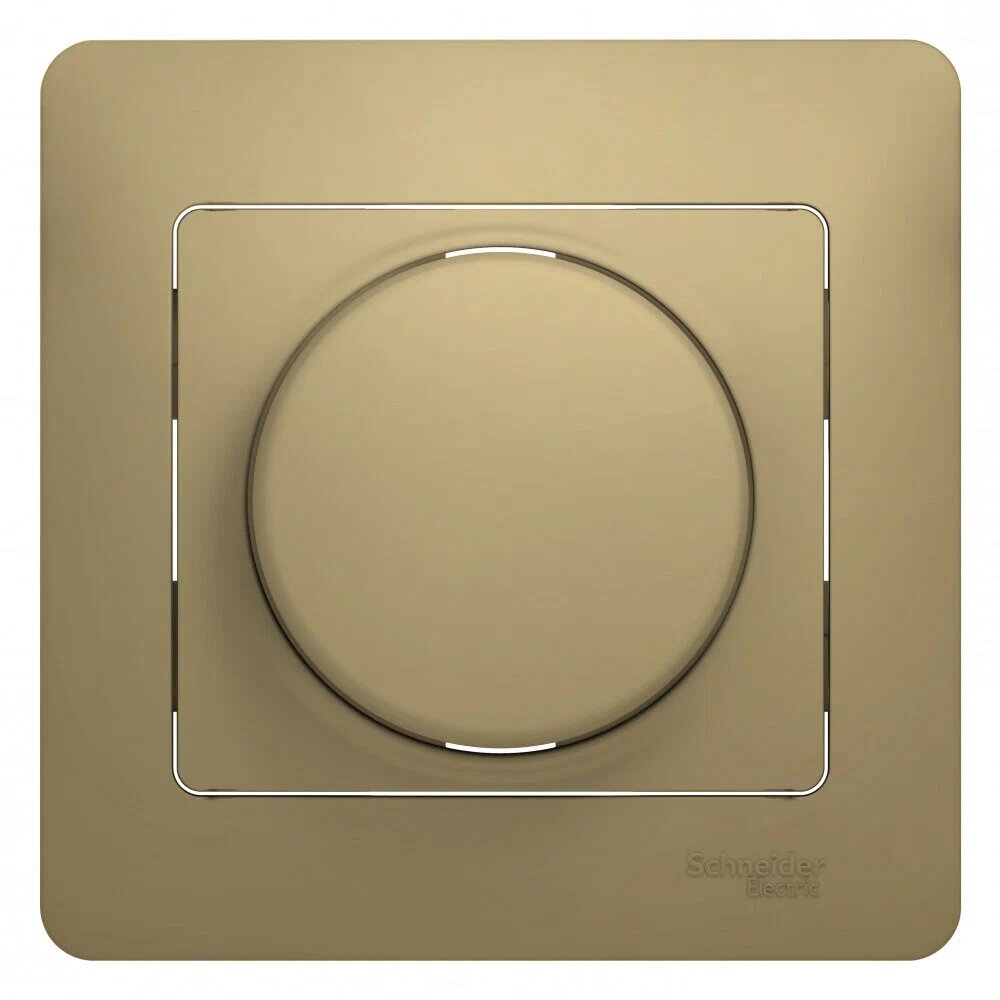 Светорегулятор диммер в сборе Systeme Electric GLOSSA LED, RC, 630Вт/ВА титан SE GSL000437