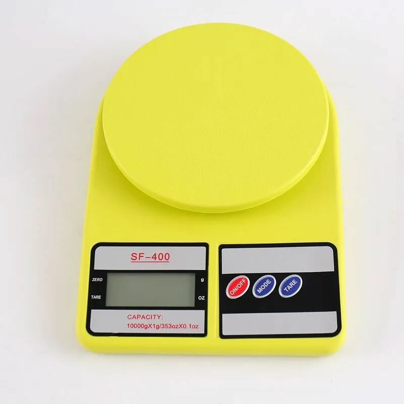 Электронные кухонные весы Весы Grand, желтый