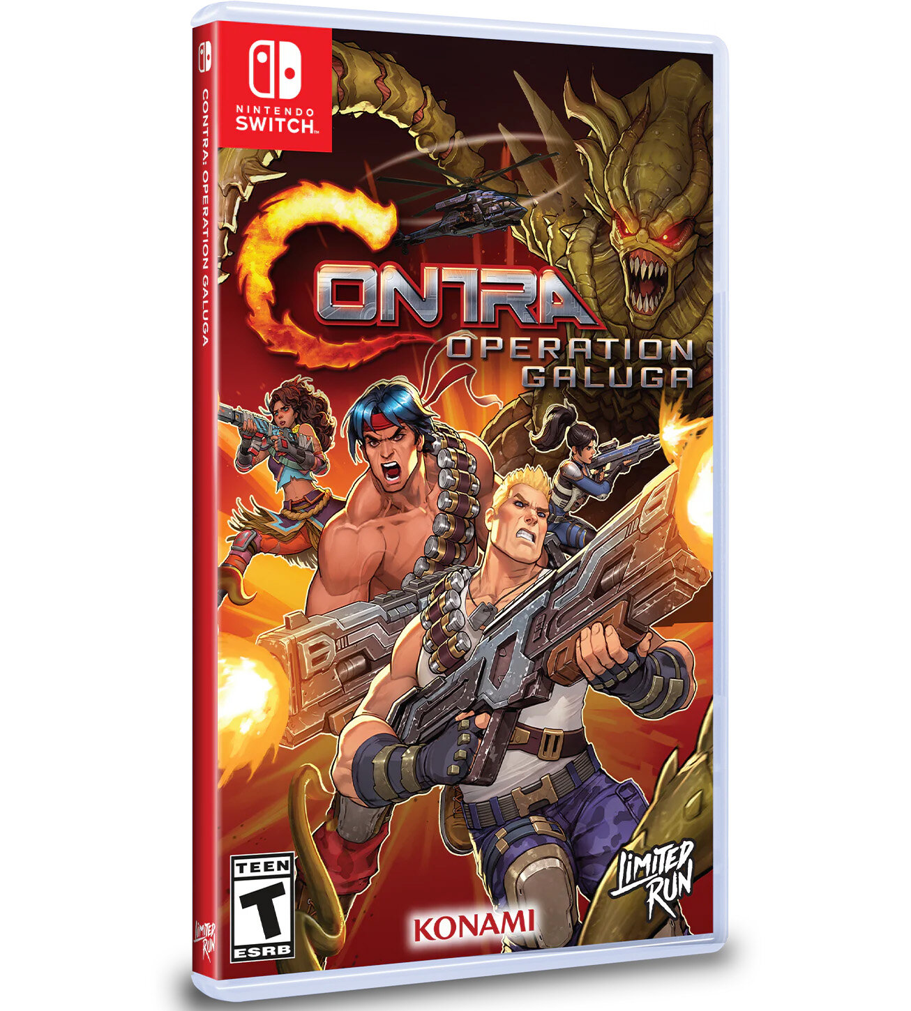 Игра Contra Operation Galuga (Limited Run) для Switch (английская версия)