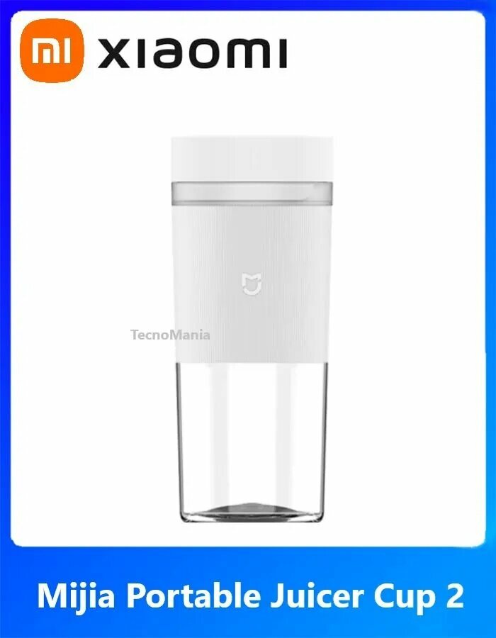 Xiaomi Соковыжималка электрическая Mijia Portable Juicer Cup 2, белый