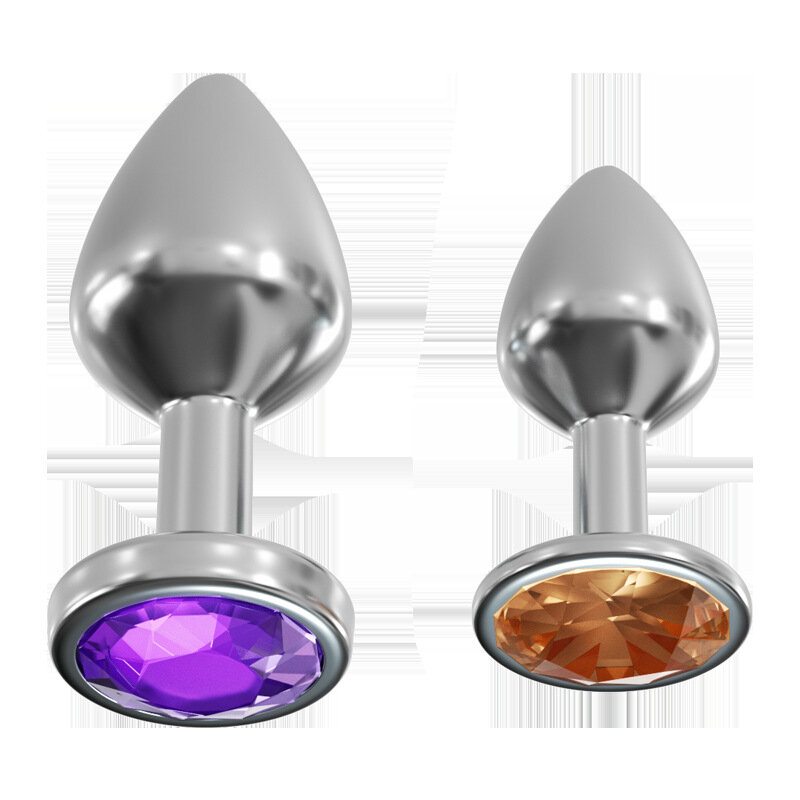 Таинственный металлический алмазный анальный штекер, анальный секс, инструмент для стимуляции ануса, альтернативная