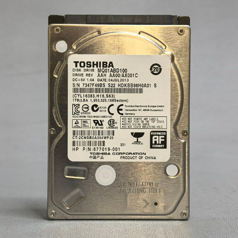 Жесткий диск Toshiba MQ01ABD100 1Tb (9BS)