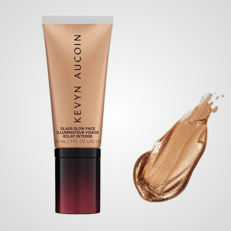 Сияющая основа-хайлайтер для макияжа Spectrum Bronze 30 мл KEVYN AUCOIN Glass Glow Face Spectrum Bronze Хайлайтер 30 мл