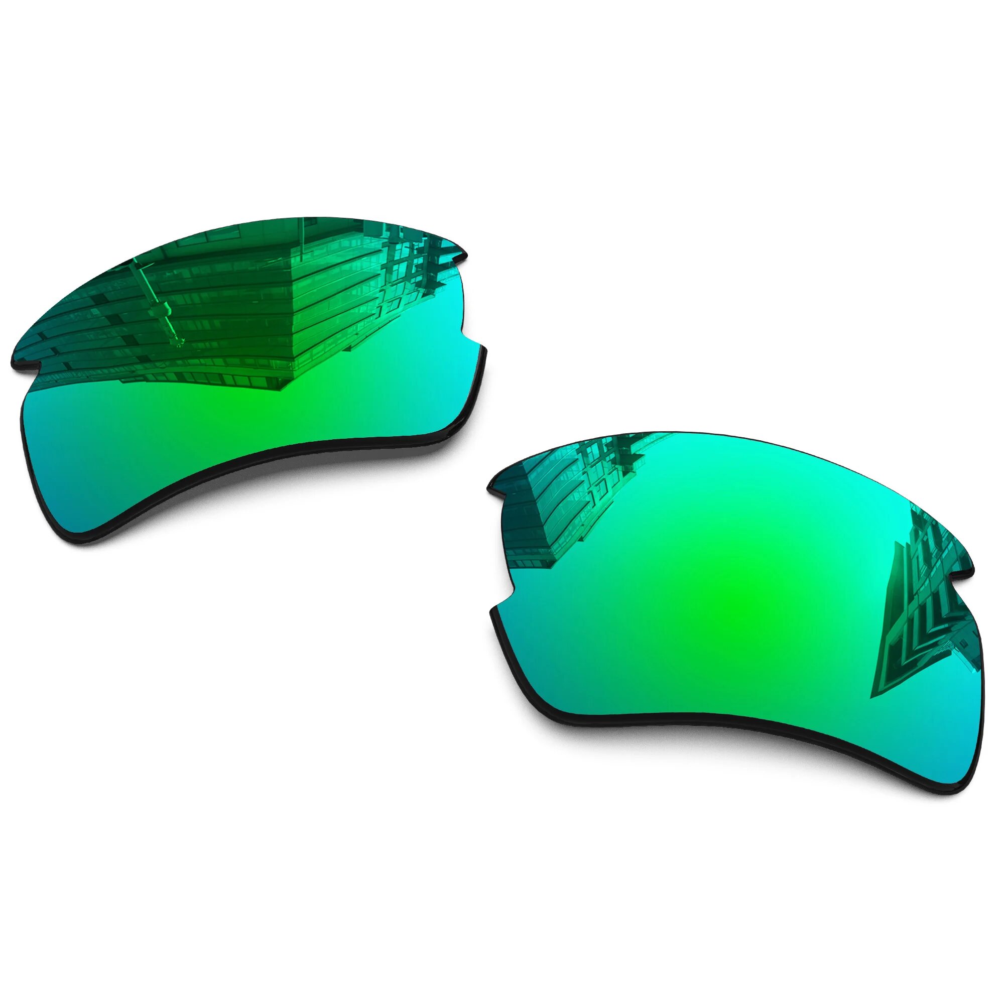 Поляризованные линзы ONDEX Emerald Green для Oakley Flak 2.0 XL