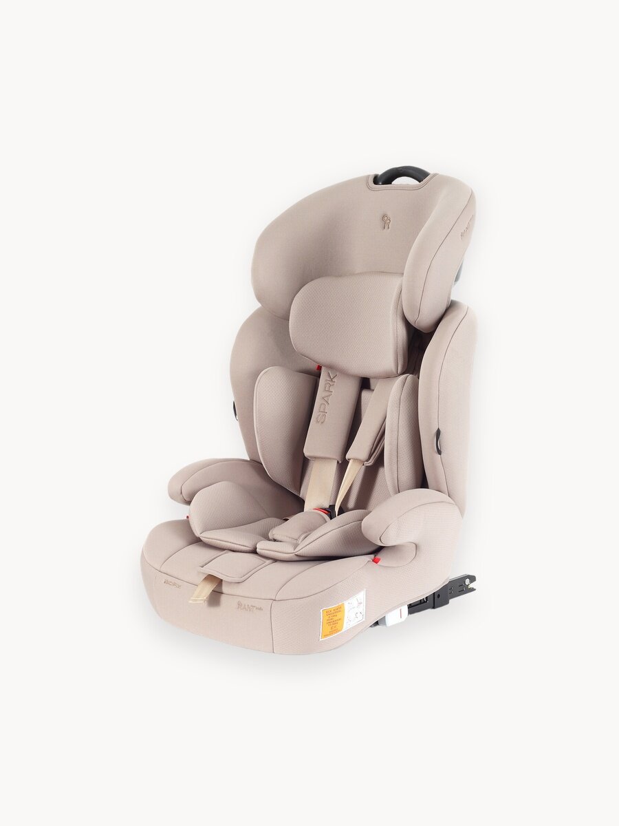 Автокресло Rant basic ZY12 Spark Next Isofix Beige группа 1-2-3 (9-36 кг)