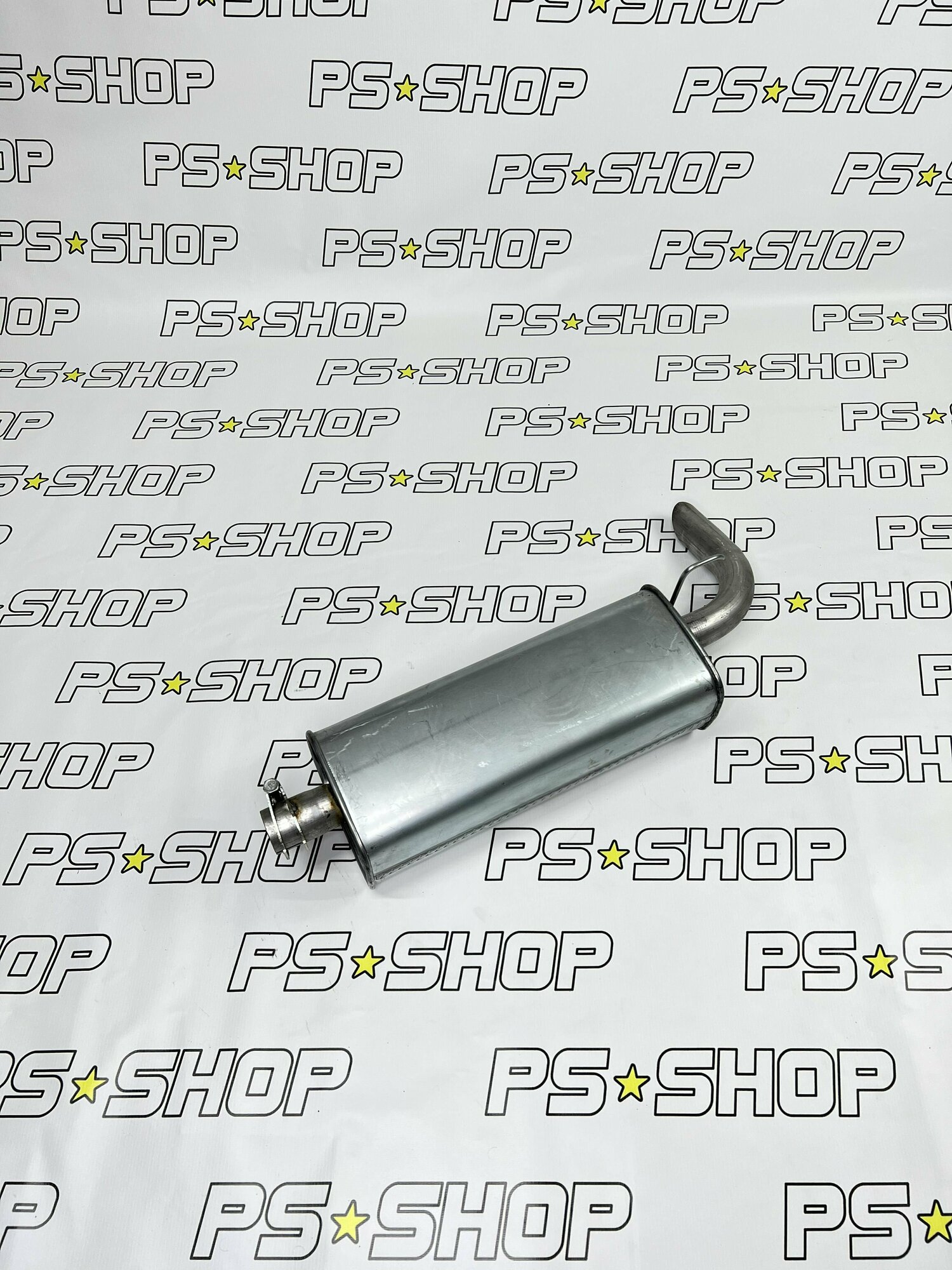 Глушитель для а/м ВАЗ 2123 нового образца Нива Шевролет (Нива Трэвэл) Квадратный бачок из нержавейки