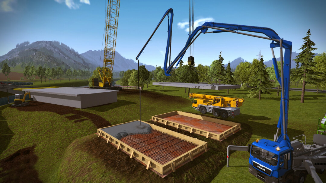 Construction Simulator 2015: Liebherr LR 1300 (Версия для СНГ [ Кроме РФ и РБ ])