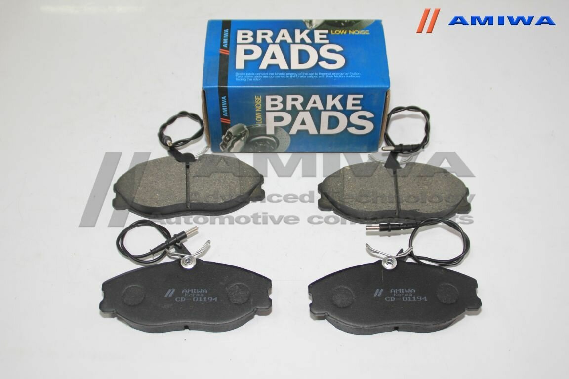 Колодки тормозные дисковые передние