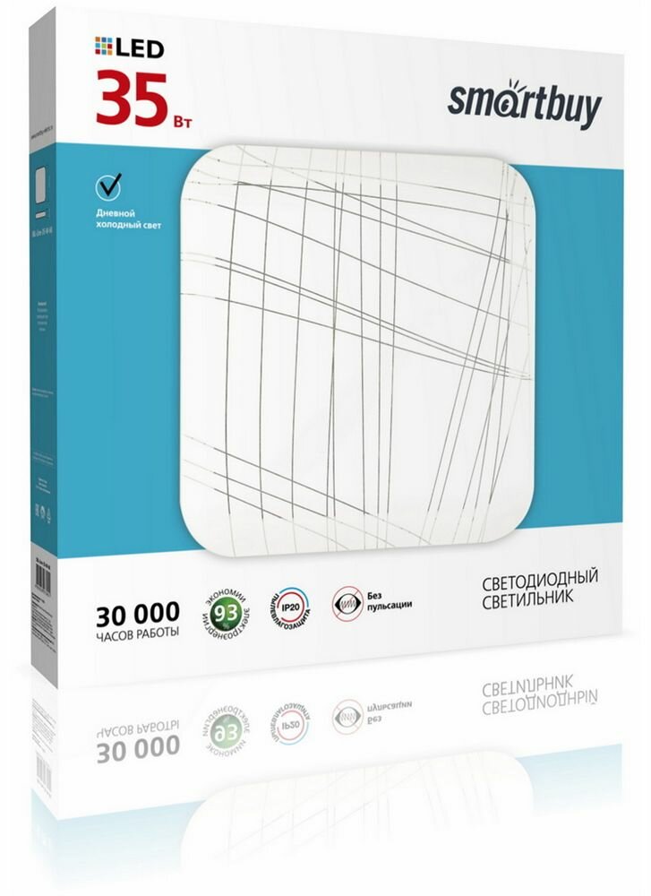 Светодиодный светильник SMARTBUY 35Вт, 6000К (SBL-Line-35-W-6K)
