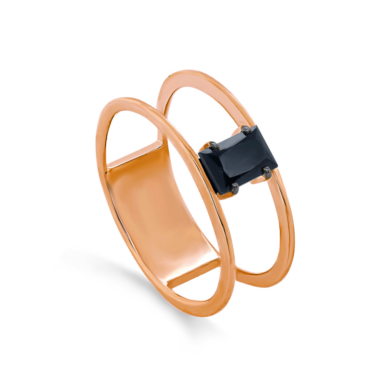 Кольцо KABAROVSKY, красное золото, 585 проба