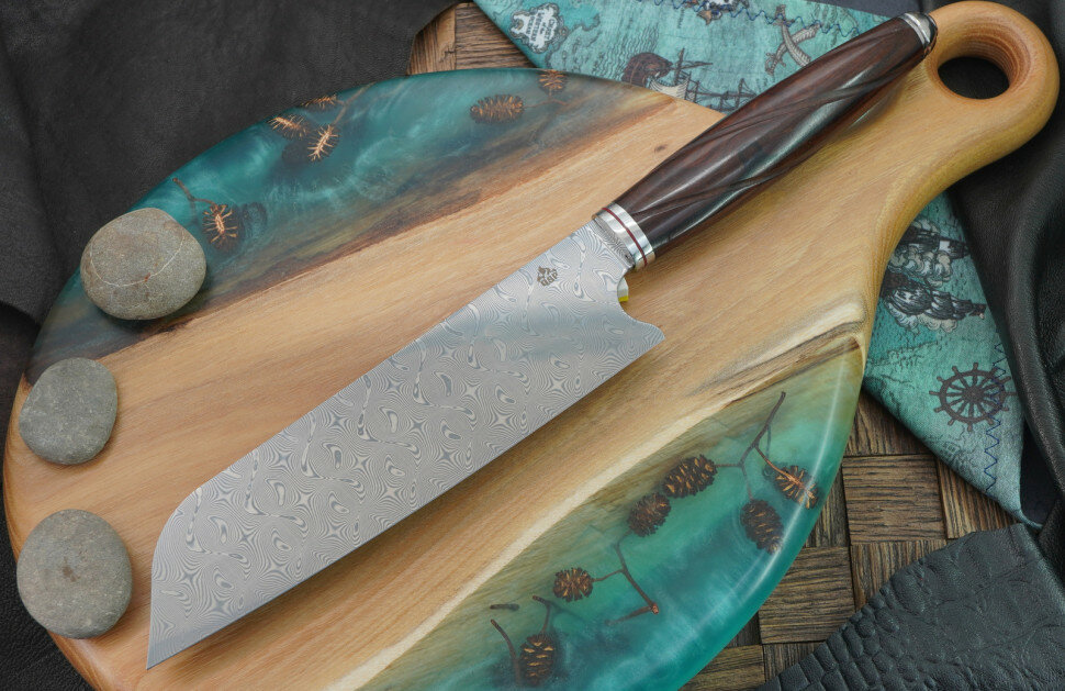 Кухонный нож QSP Knife Santoku QS-KK-002B