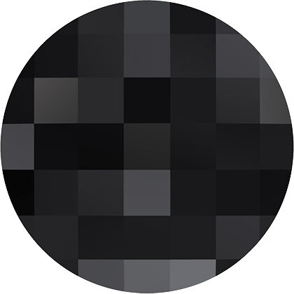 PRECIOSA клеевые стразы 438-11-302 i-KY59 цвет Jet черный 10 мм стекло в пакете глянцевый