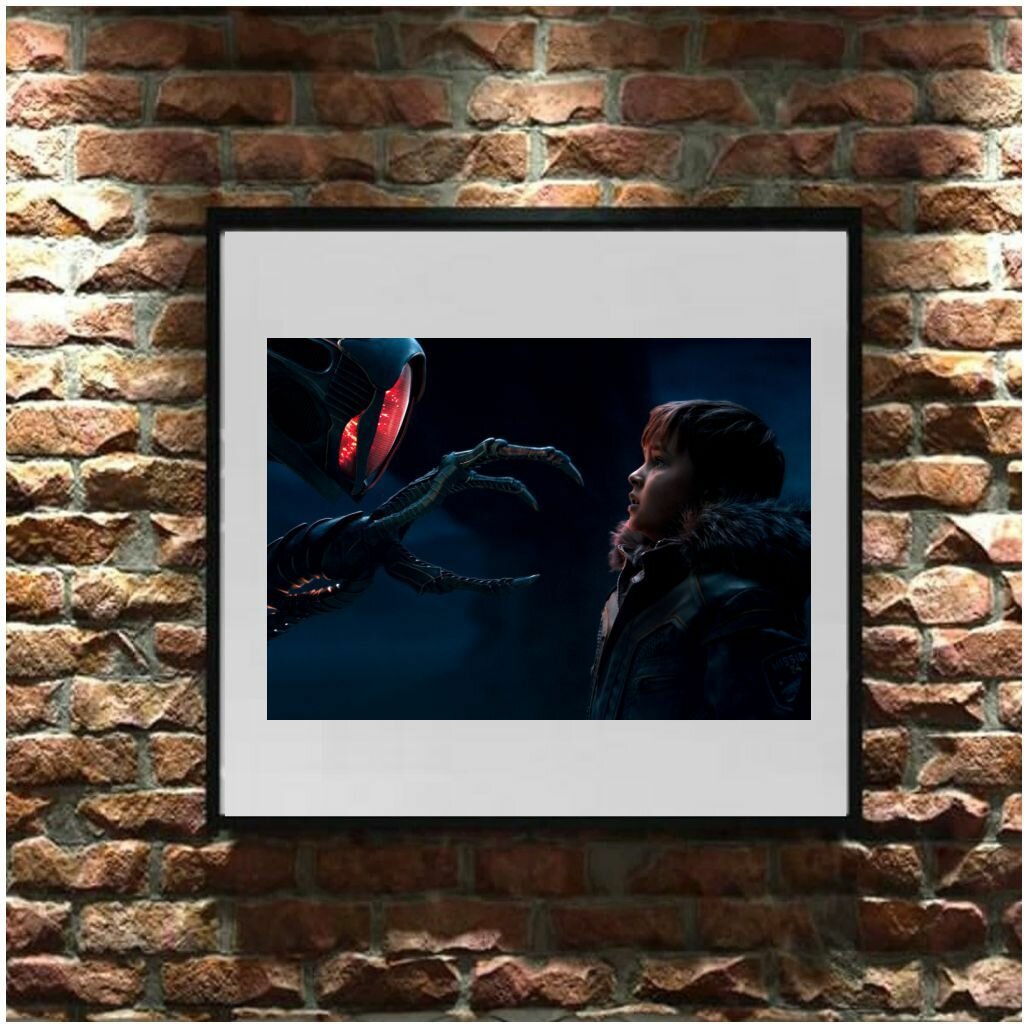 Плакат "lost in space" Cool Eshe из коллекции "Любимые герои", плакат А4 (29,7 х 21 см) для интерьера