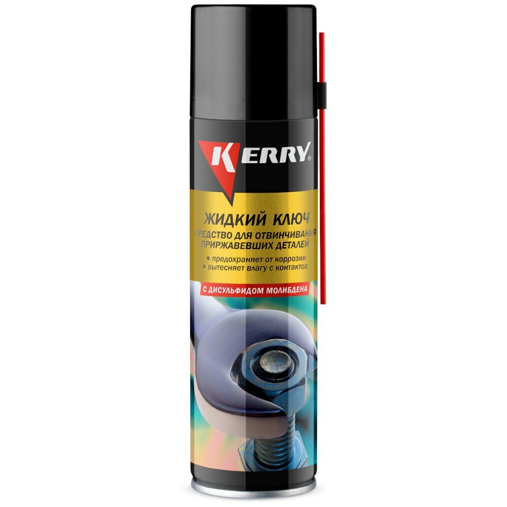 Жидкий ключ с дисульфидом молибдена kerry kr-940-2