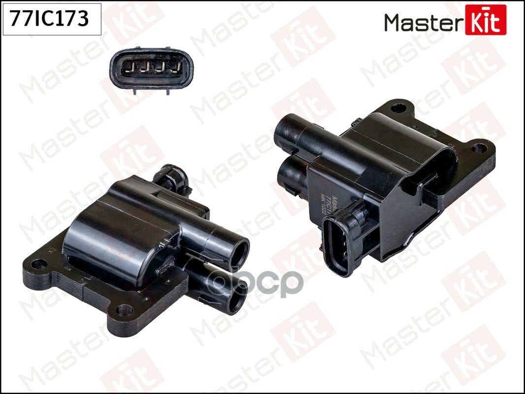 77IC173 Катушка зажигания TOYOTA AVENSIS RAV IV 2.0 97-03 MasterKit арт. 77ic173