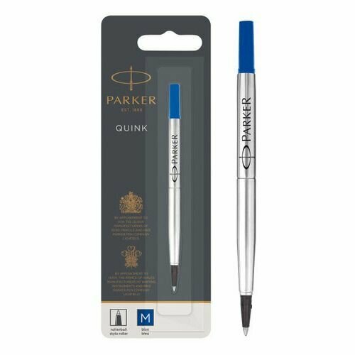 Стержень роллер Parker Quink Z01 (CW1950324) M 0.7мм синие чернила блистер