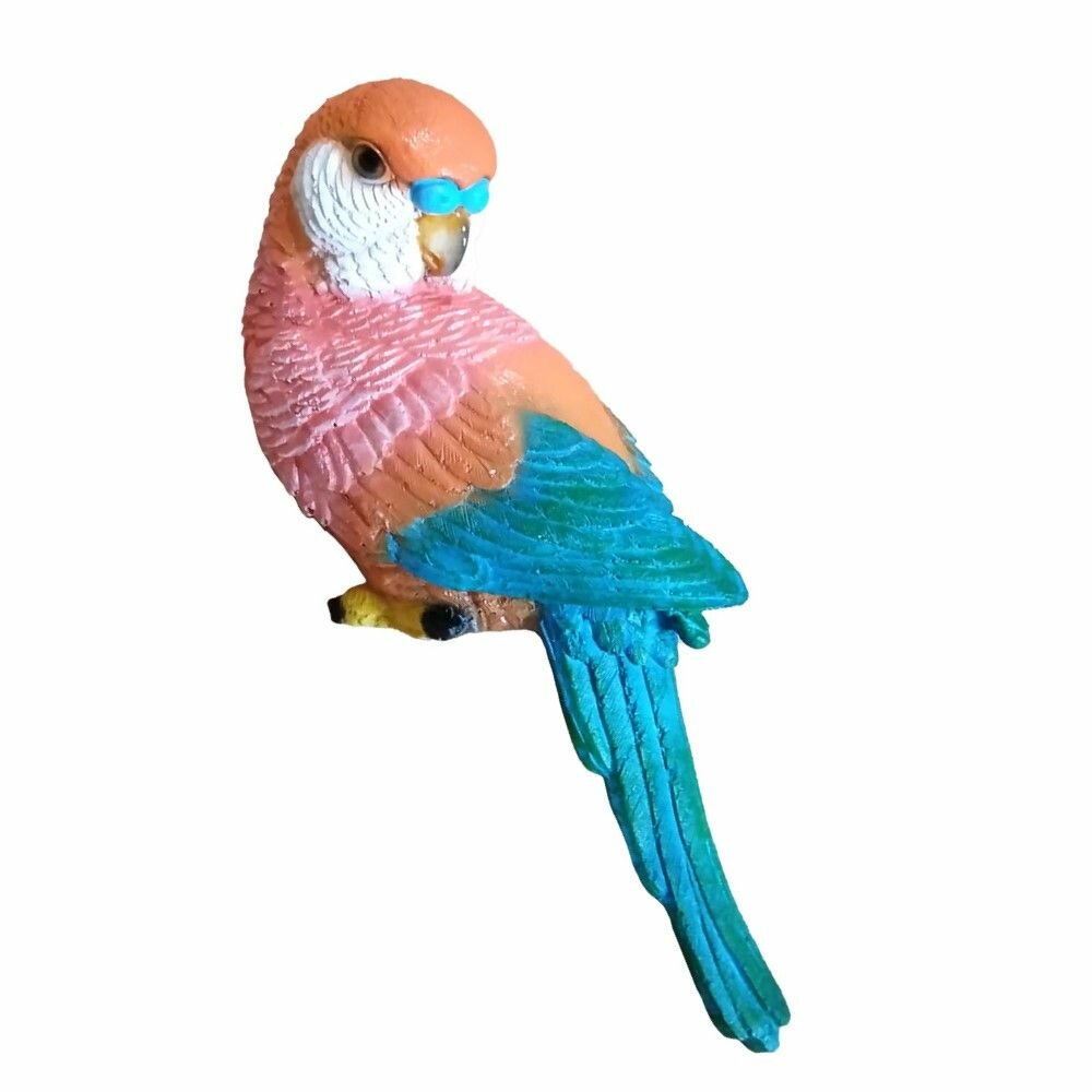 Садовая фигура Попугай маленький 32x13x10 см