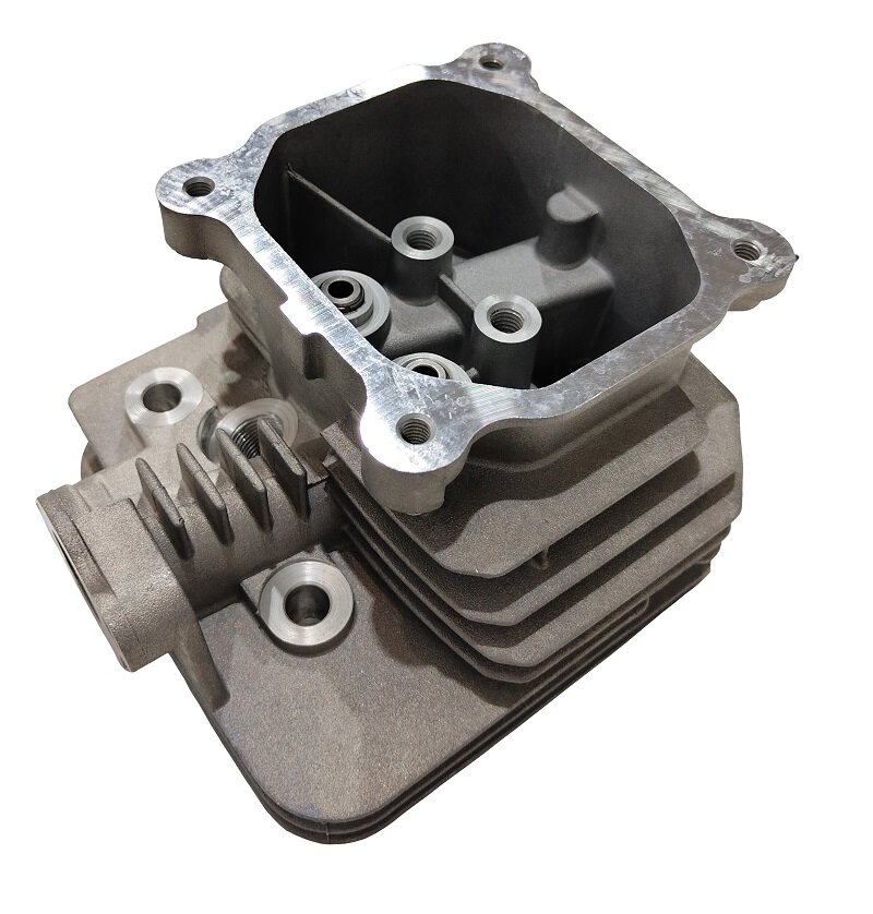 Головка блока цилиндра (ГБЦ) для бензинового двигателя Loncin LC1Р70FA/120080279-0001, 5 л. с.