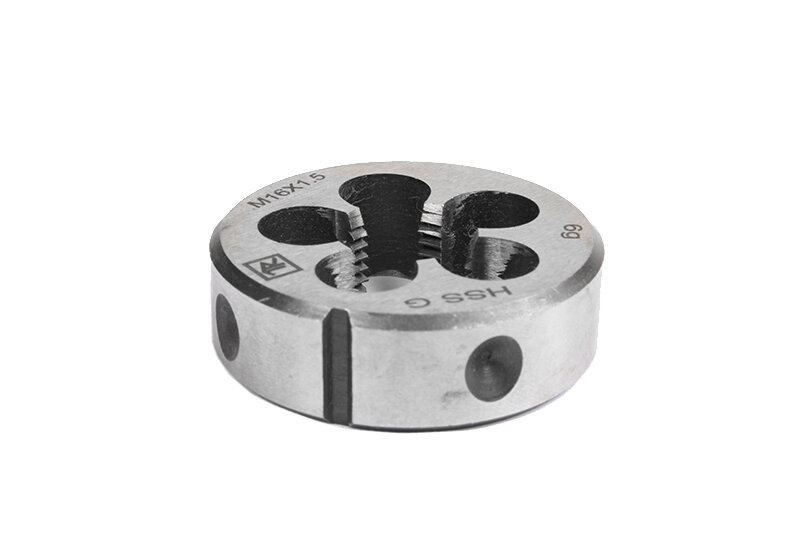 Плашка M16х1.5 D-45 мм THORVIK D-COMBO, инструментальная сталь