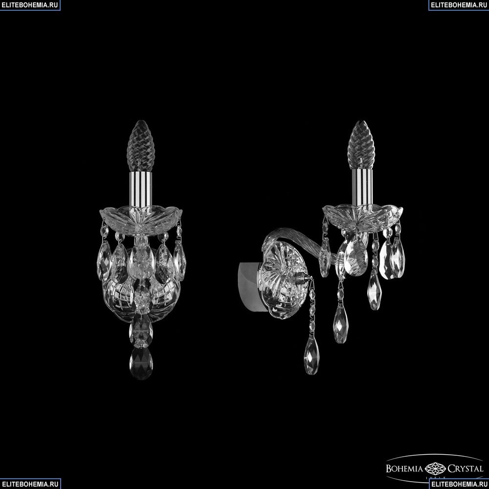 1415B/1/141 Ni Бра хрустальное Bohemia Ivele Crystal