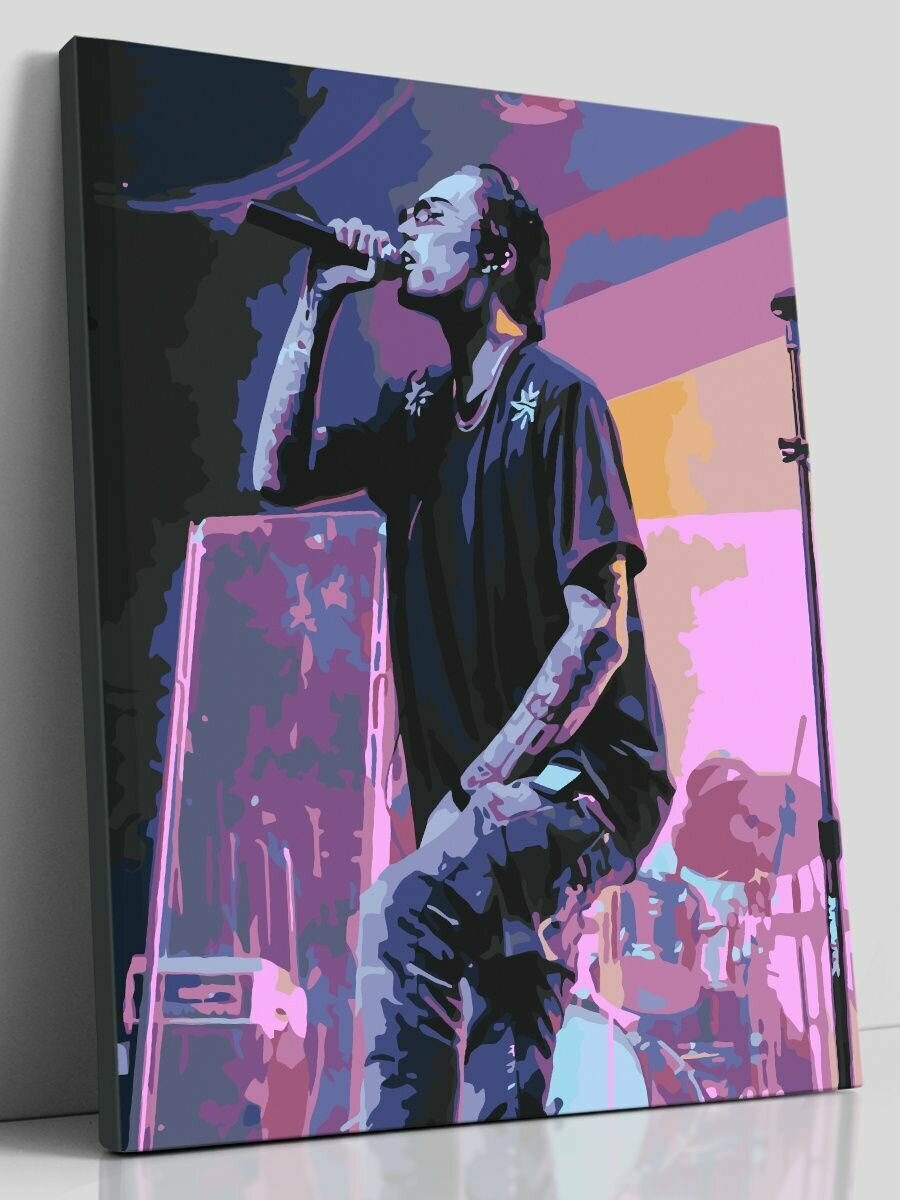 Картина по номерам Раскрасим сами Скриптонит