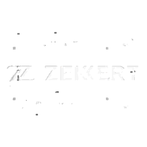 ZEKKERT mk-1119 (2531038001 / 2531038005) радиатор охлаждения двигателя Sonata (Соната) IV 98-
