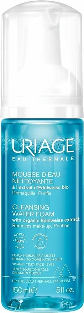 URIAGE Очищающий мусс для лица Cleansing Water Foam