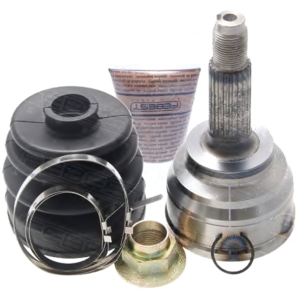 FEBEST 0510-001 (F00125400 / F00125400A / F00125400B) шрус наружный 22x52x24 (Mazda (Мазда) 323 bf 1985-1991) febest