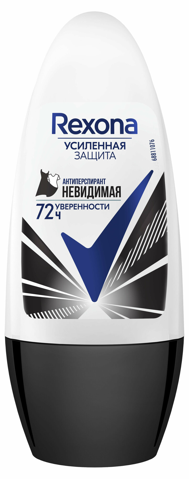 Антиперспирант шариковый Rexona Невидимая на черном и белом, 50 мл