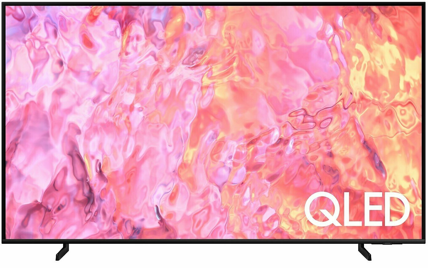 Телевизор Samsung QE50Q60CAUXRU, диагональ 50", QLED, разрешение 4K, черный