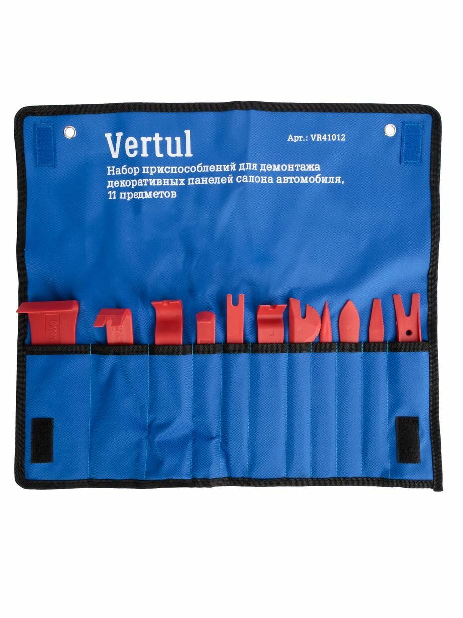 Набор съемников для демонтажа облицовочных панелей 11пр. VR41012