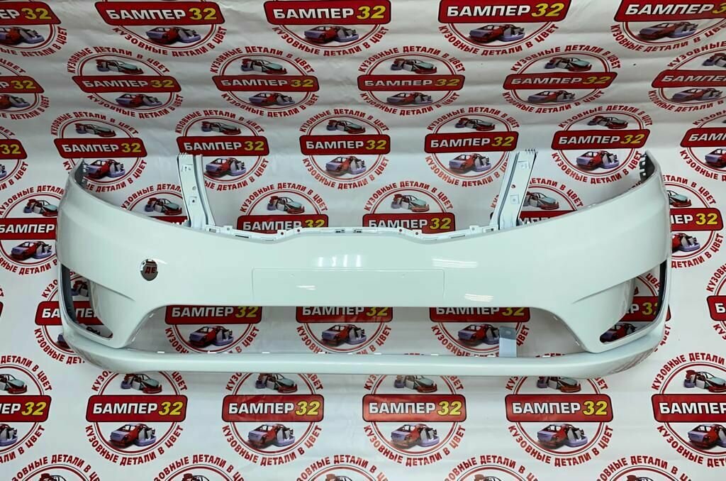 Киа Рио бампер передний цвет PGU, с 2011 года