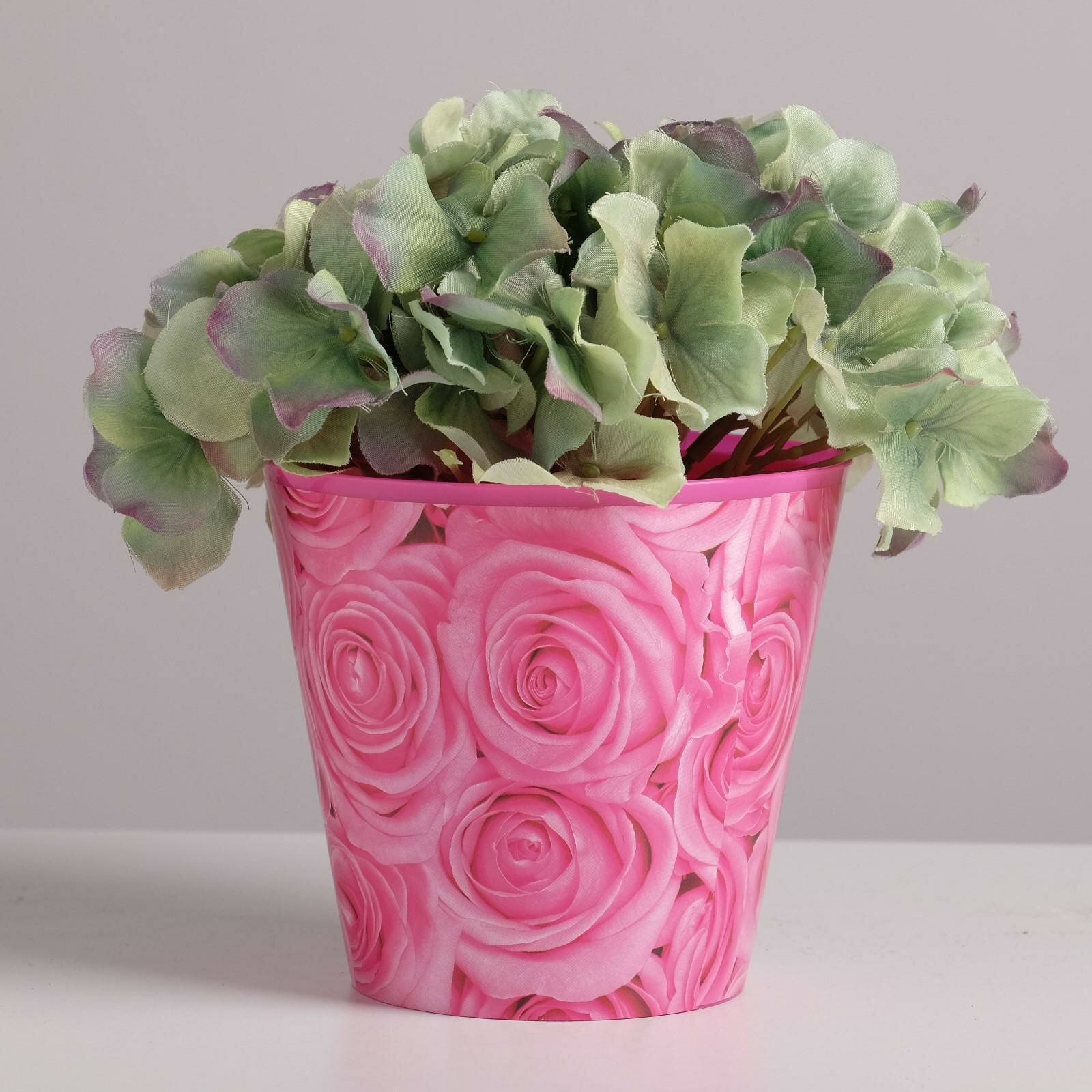 Кашпо «Розы», 800 мл