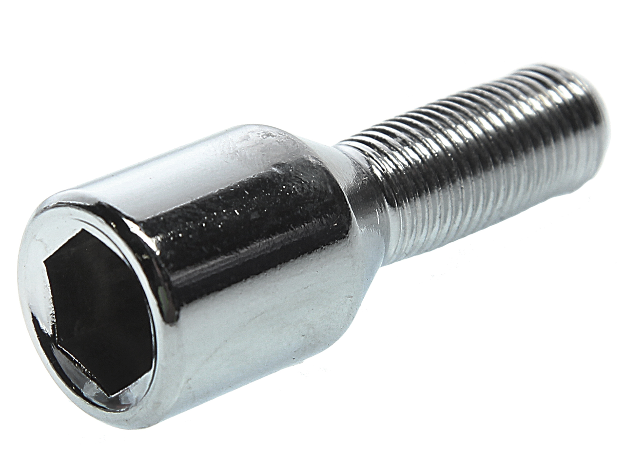 Болт колеса М12х1.25х28 конус под внутренний шестигранник MEGAPOWER