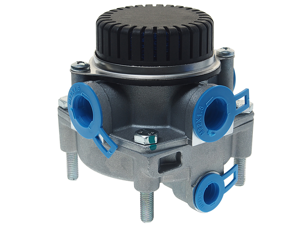 Клапан МАЗ DAF IVECO SCANIA VOLVO ускорительный 10Bar (с шумоглушителем) SORL